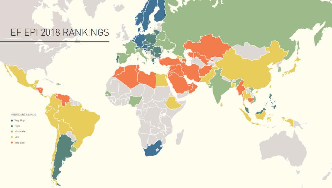 TEFL and English Proficiency Around the World | The TEFL Org