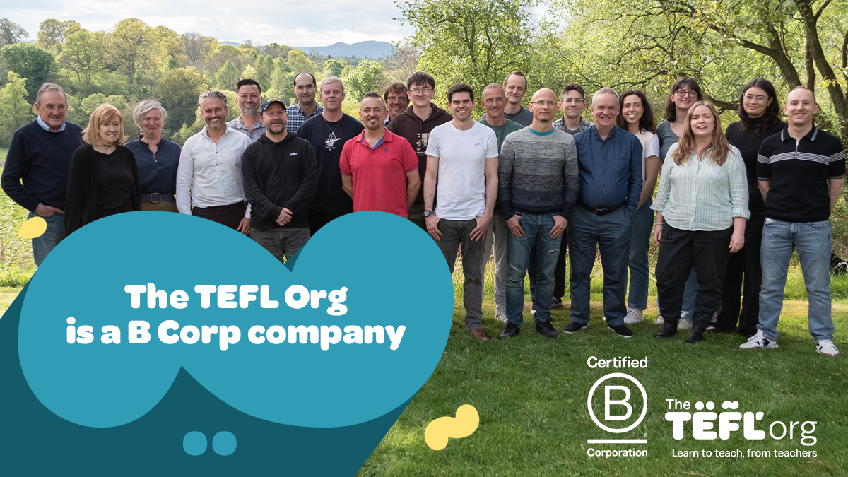 The TEFL Org is a B Corp Company | The TEFL Org